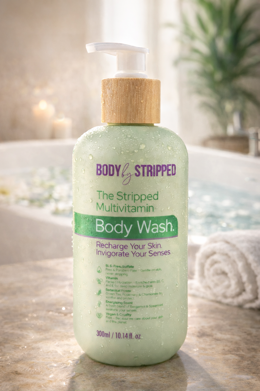 Vegan Multivitamin Body Wash Vitamin Rich Sensual And Energizing Body